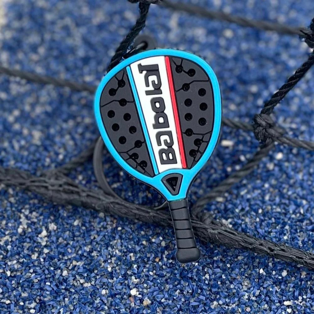 Babolat Padel Racket Keychain – Blue/Black – Padel Solution